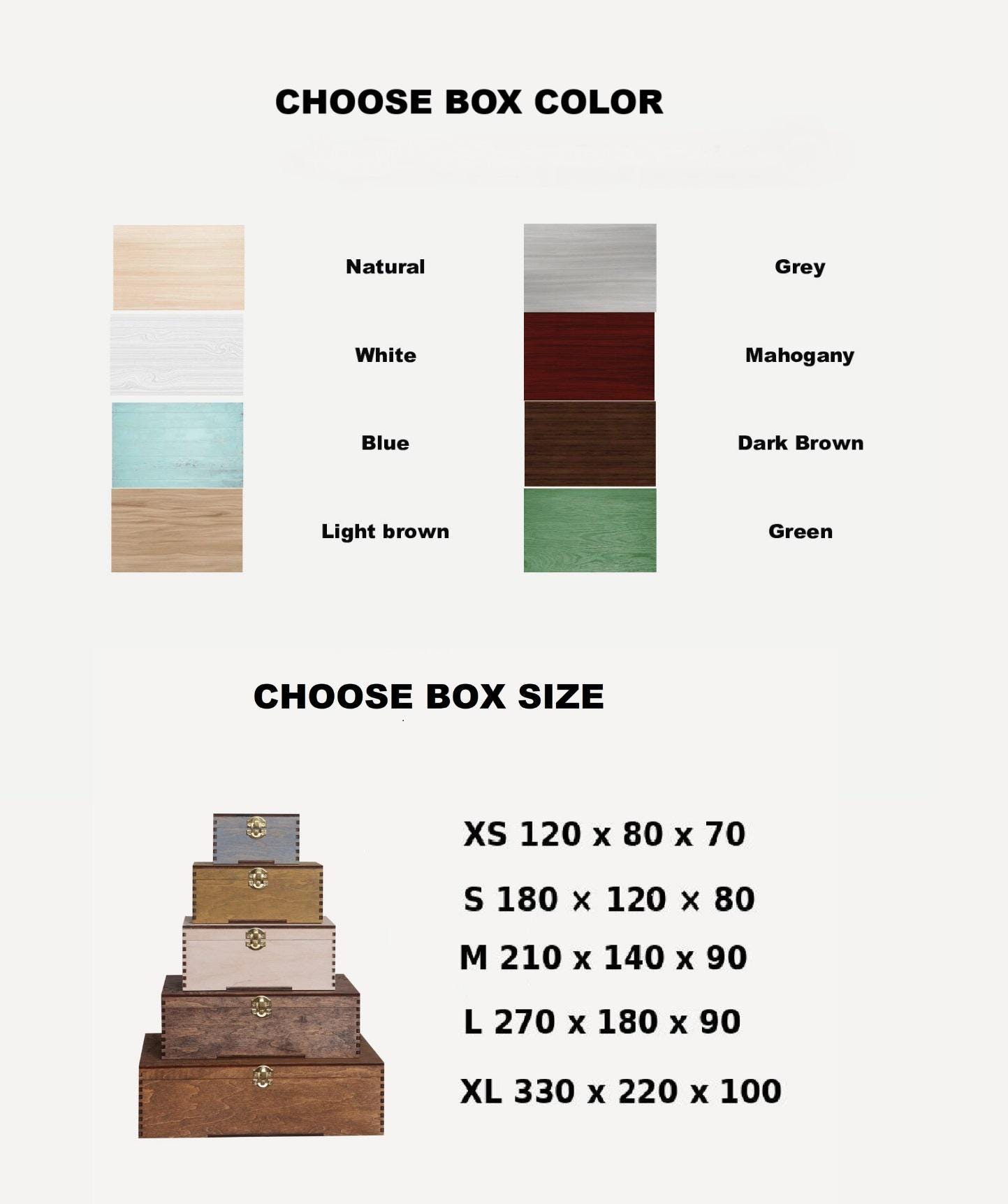 Personalized Memory Box for Bride and Groom Wedding, Custom Gift Box as ...