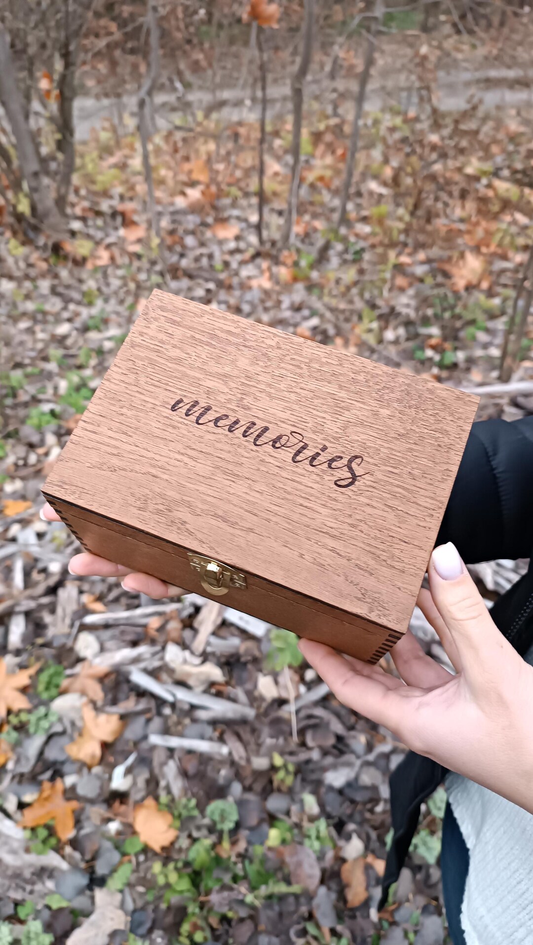 Engraved Wooden Keepsake Box, Personalized Memory Box - Etsy