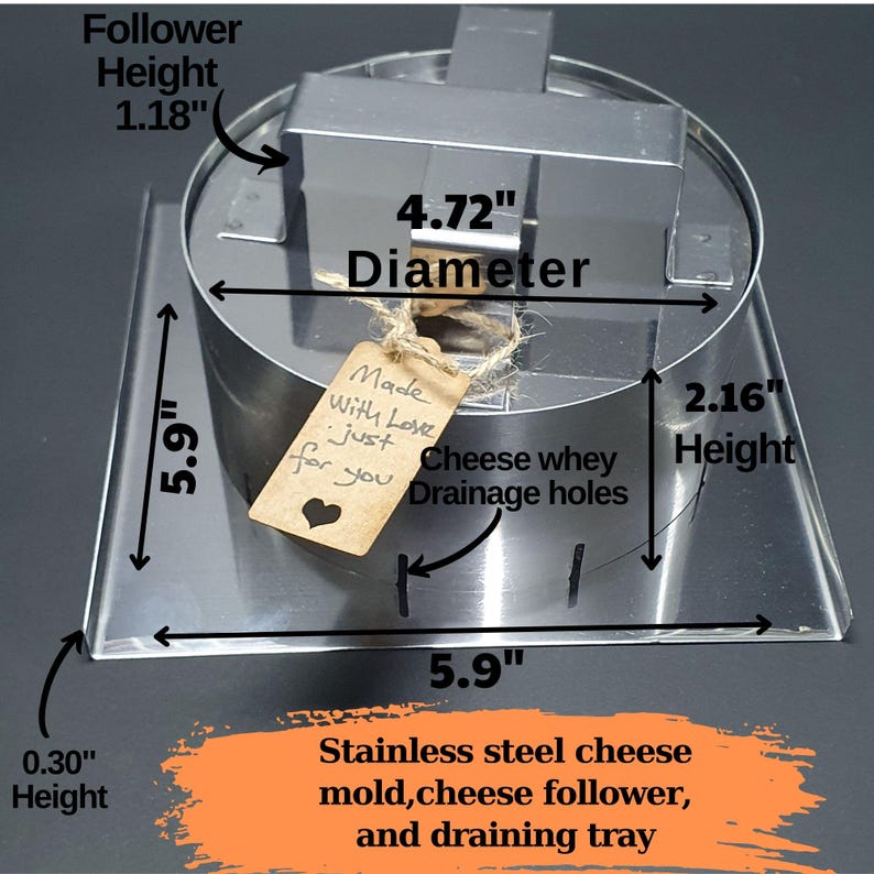 Cheese Making Kit,diy Cheese Kit,cheese Making Starter,cheese Press ...
