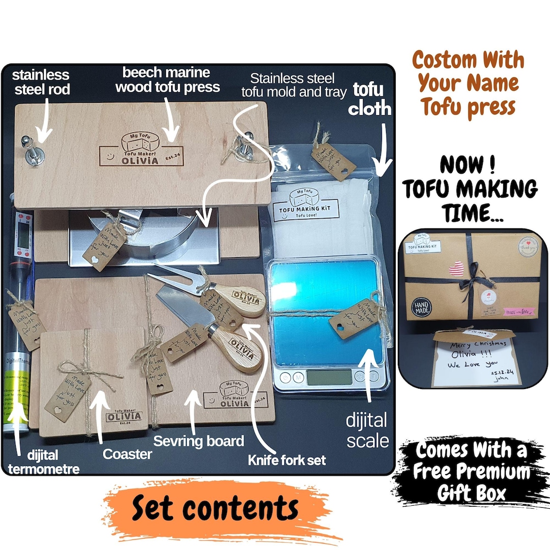 Tofu Making Kit,diy Tofu Kit,tofu Making Starter,tofu Press ...