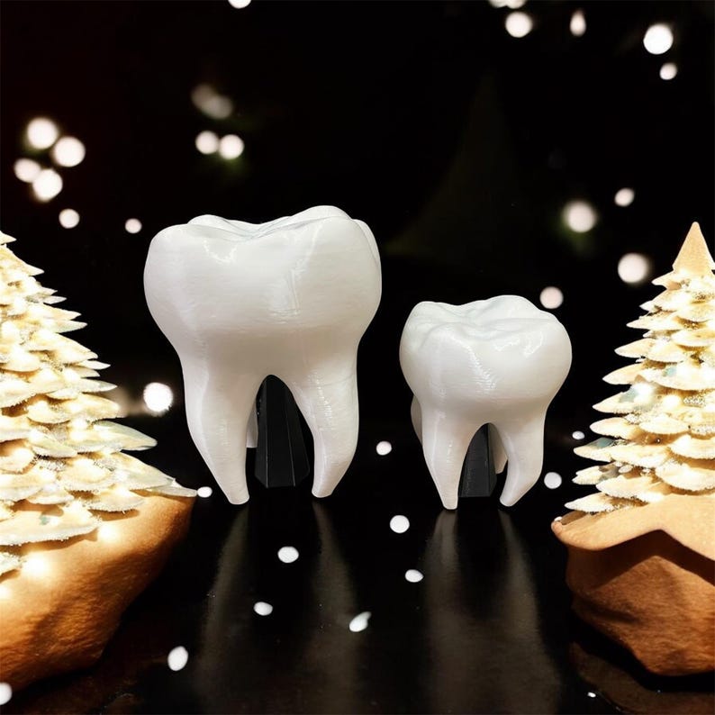 Tooth Topper for 6ft Tree – Dental Office Christmas Decor – Tooth ...