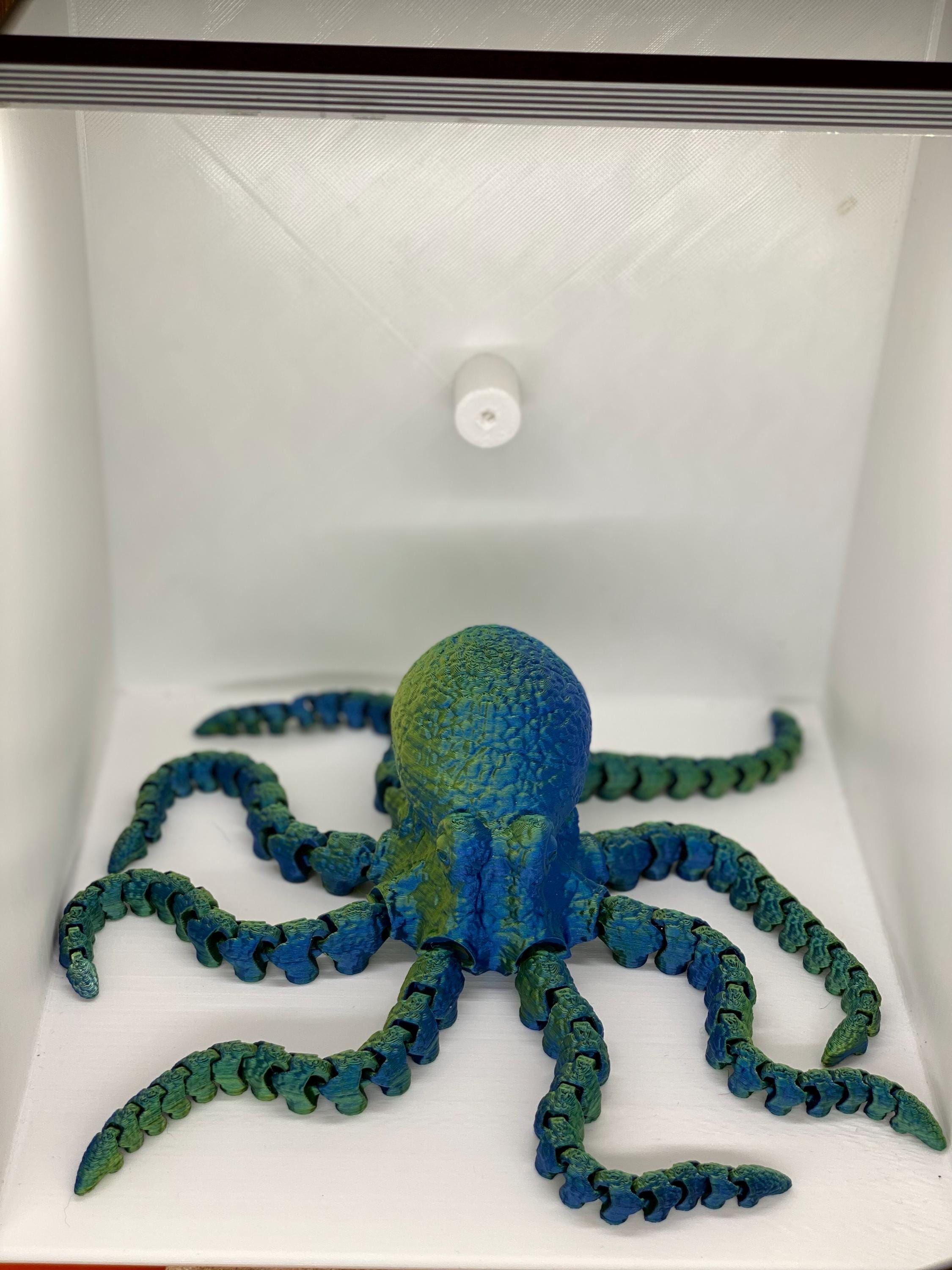 New Articulated Octopus, 3d Printed Octopus With Moveable Tentacles ...