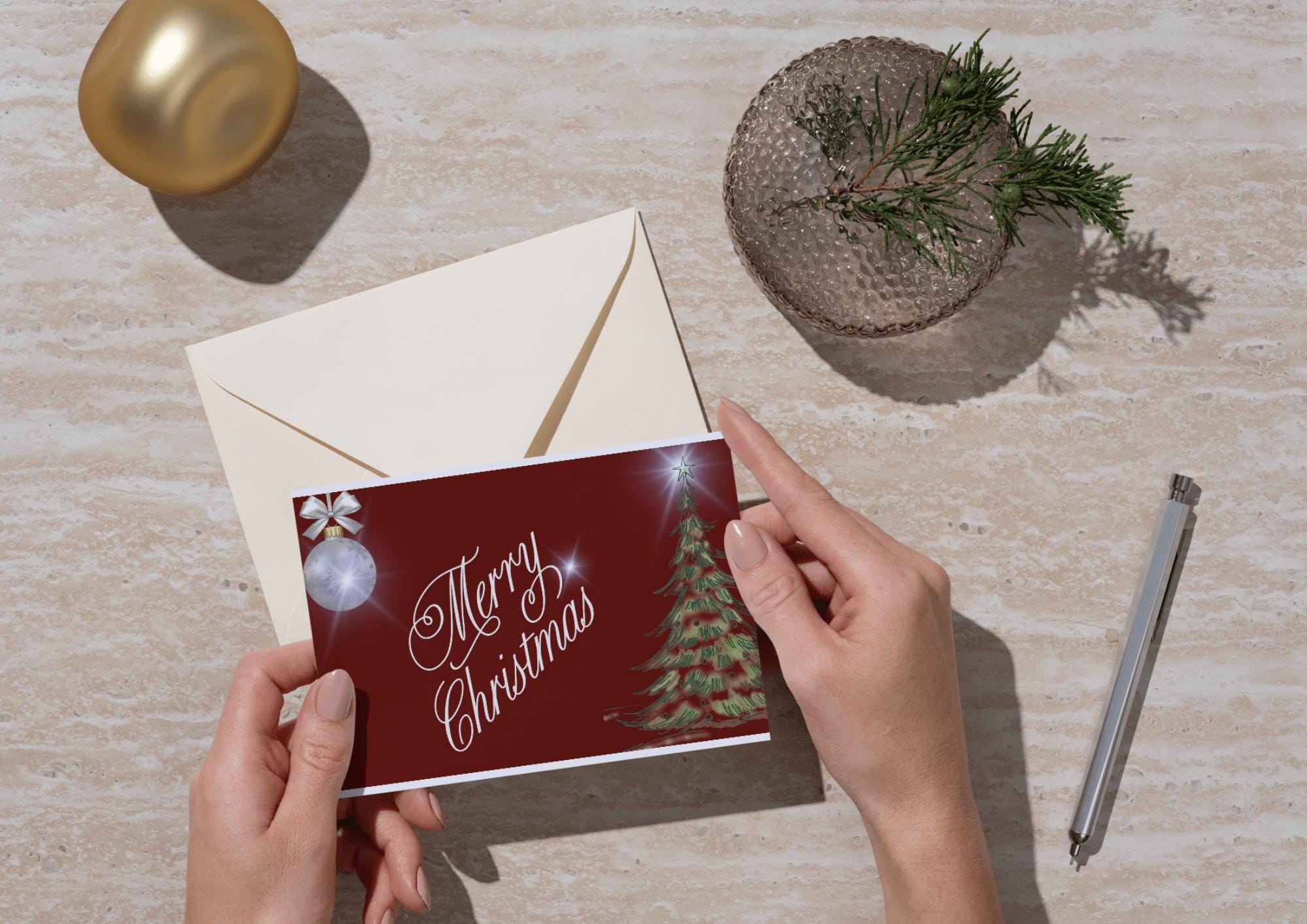 Christmas Postcard Digital Download 6 X 4 Inches - Etsy