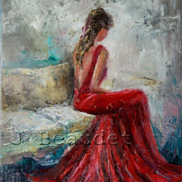 Impressionist Figure - Etsy
