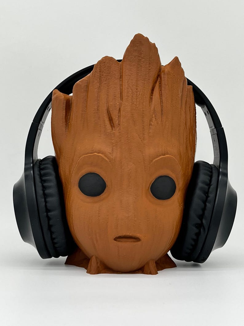 Baby Groot-inspired Headphone Stand | Guardians Headphone Holder ...