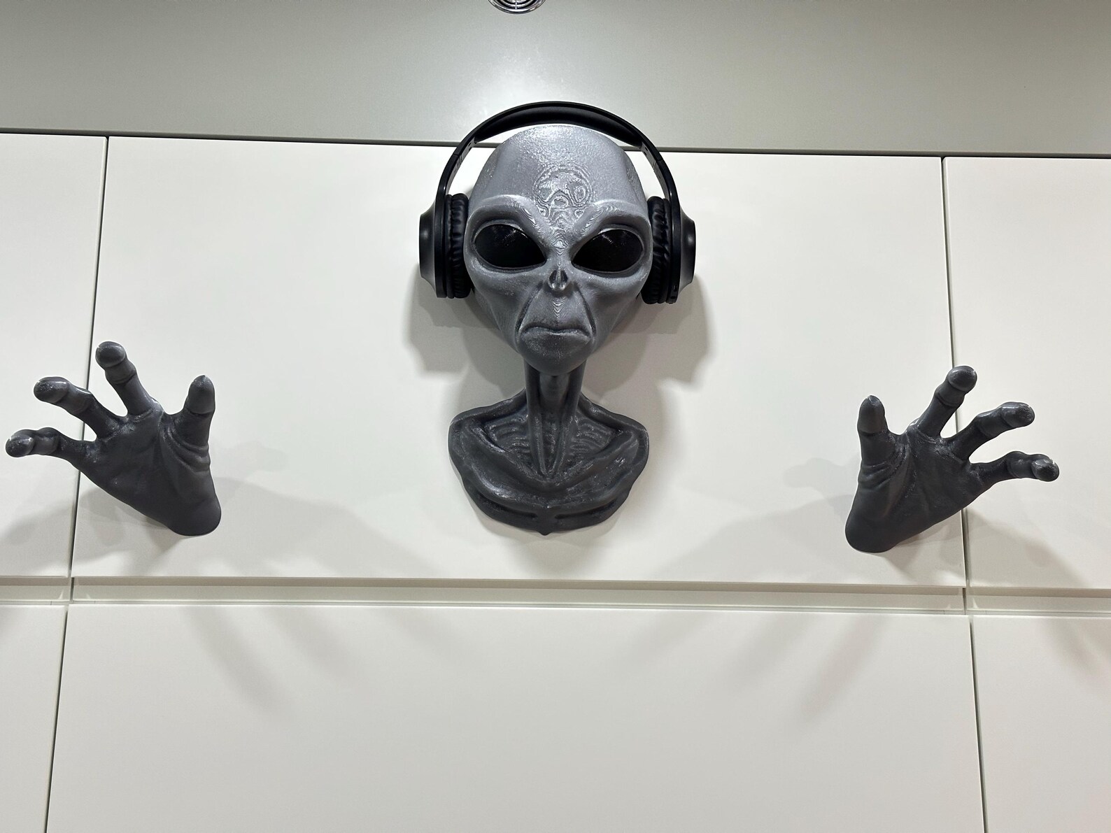 Headphone Stand or Alien Wall Decor, Alien Headphone Holder (various ...
