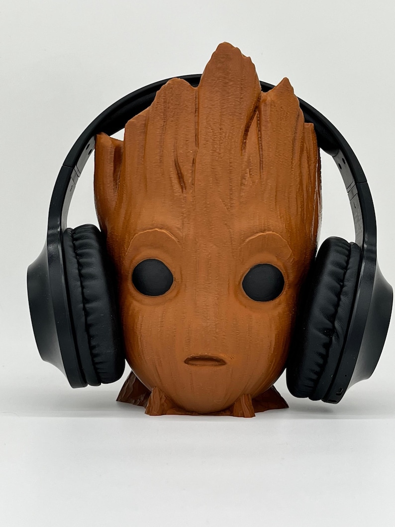 Baby Groot-inspired Headphone Stand | Guardians Headphone Holder ...