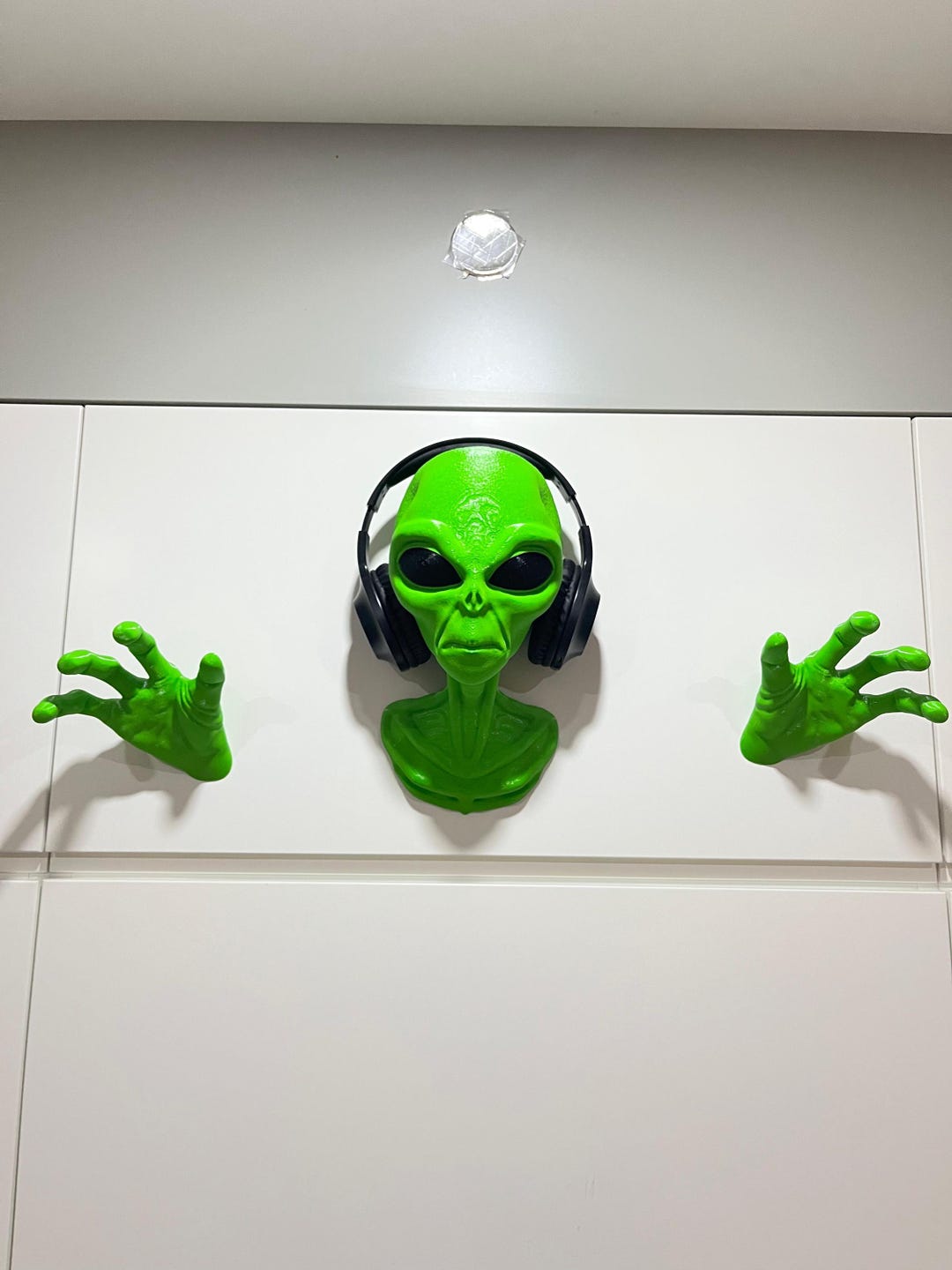 Headphone Stand or Alien Wall Decor, Alien Headphone Holder (various ...