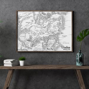 Map of Thedas: Dragon Age - Etsy