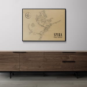Map of Spira: Final Fantasy X - Etsy