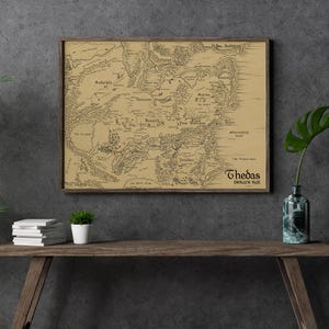 Map of Thedas: Dragon Age - Etsy