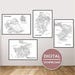 Map of Thedas: Dragon Age - Etsy