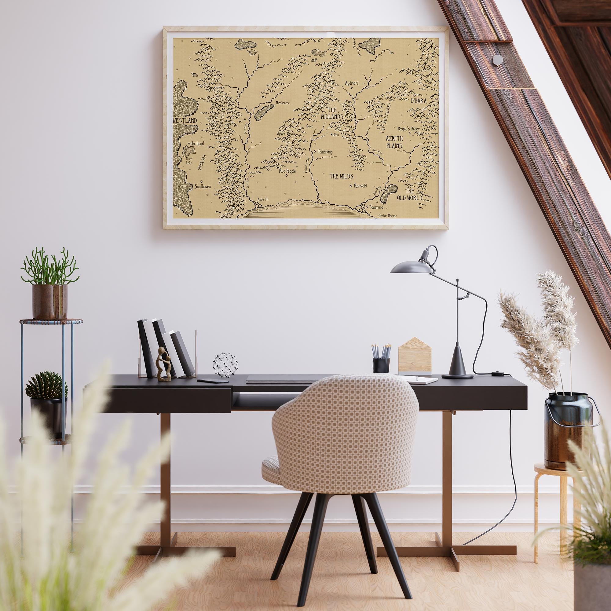 Map of Sword of Truth - Etsy