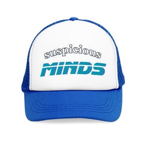 Suspicious Minds Meme Collection Cap Retro, Trucker Cap, Perfect ...