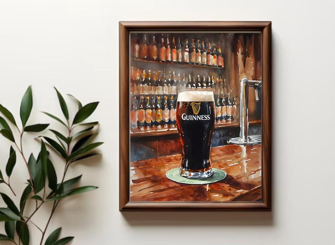 Guinness Beer Watercolor - Digital Download - Etsy