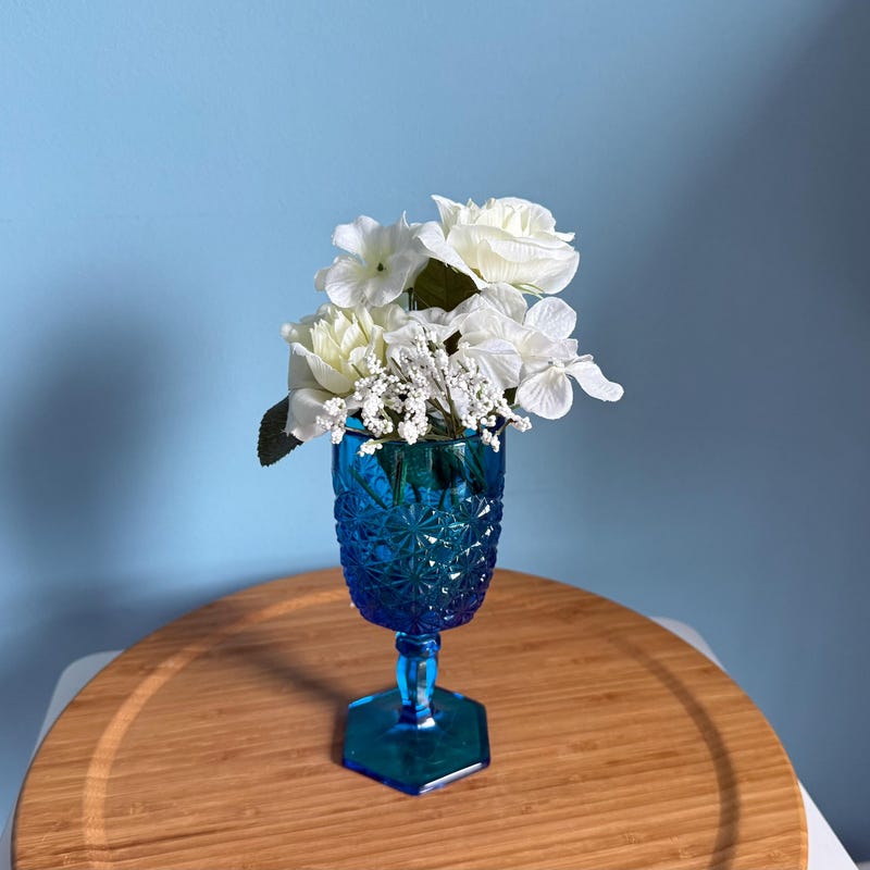 Button Daisies Goblet - Etsy