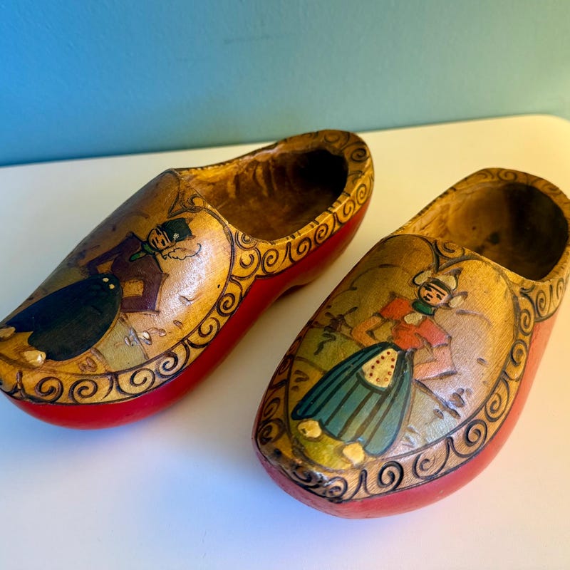 Hand Painted Clogs - Etsy