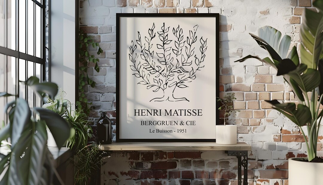 Life Tree of Matisse Artwork, Instant Digital Download, Printable ...