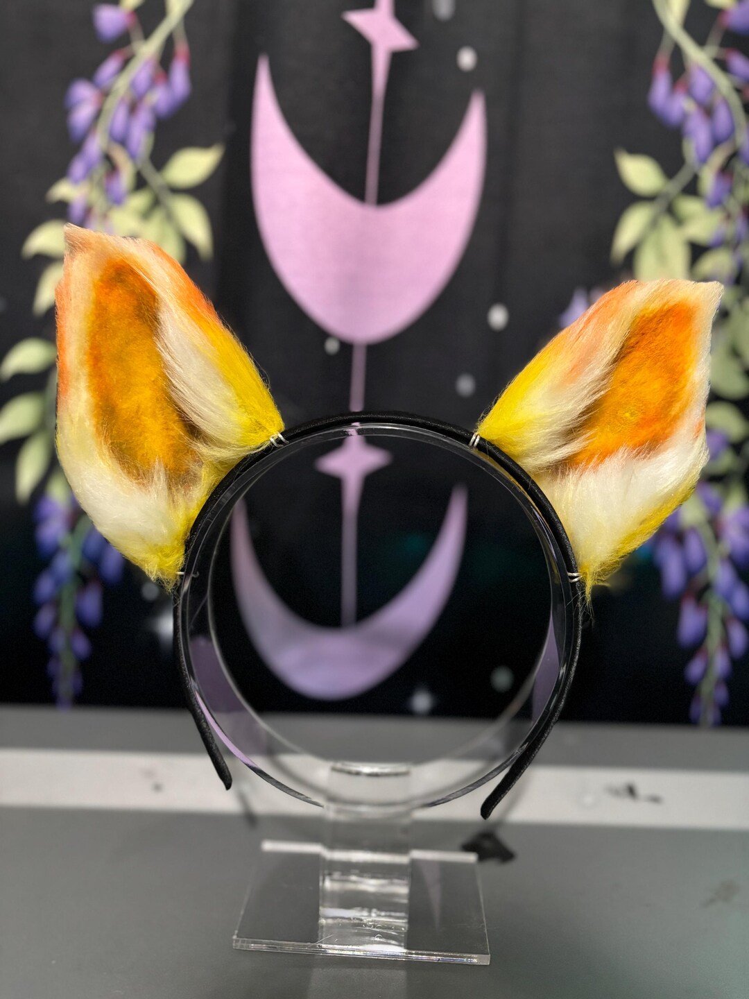 Candy Corn Kitten Ears - Etsy