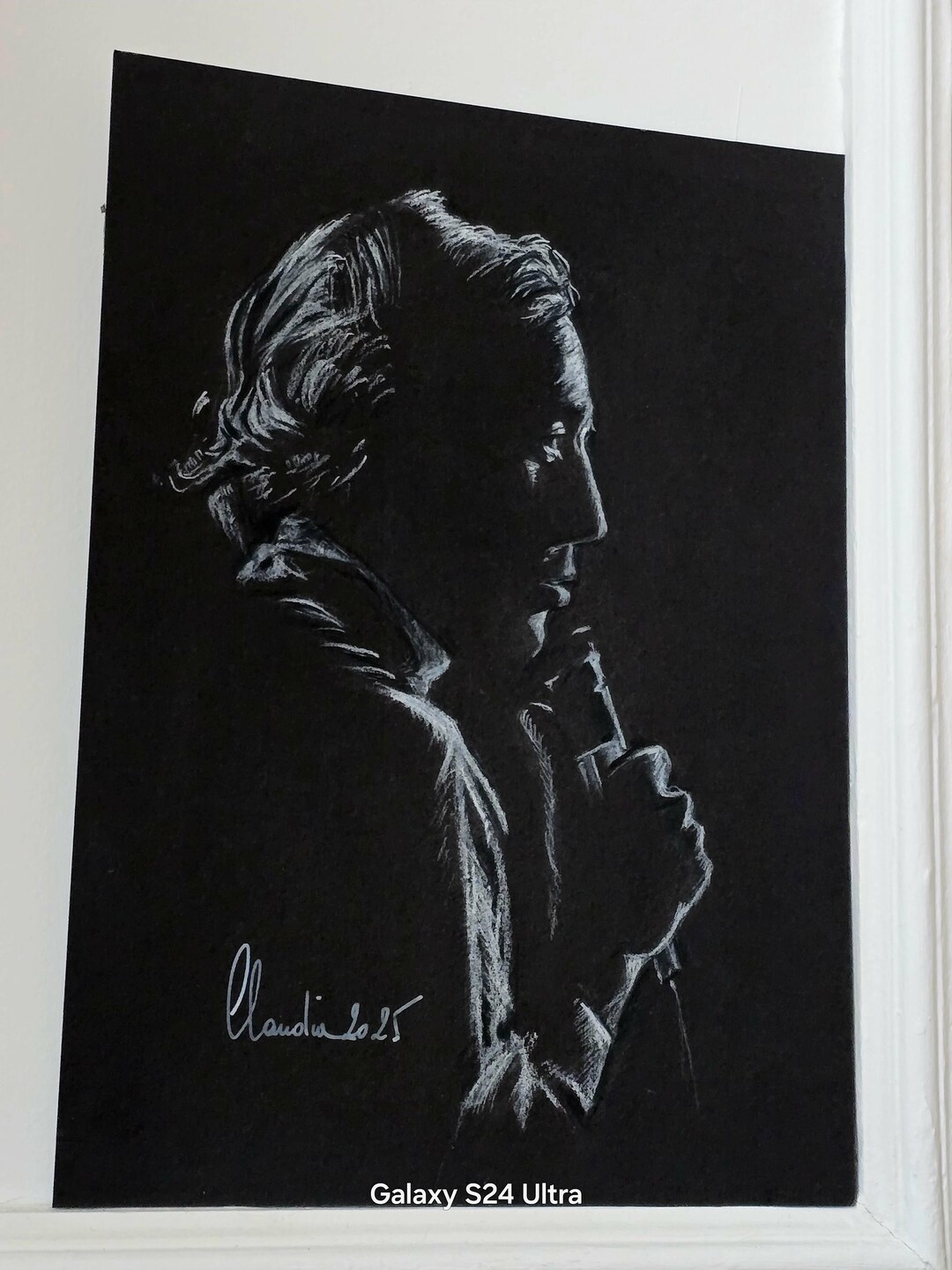 Portrait Charles Aznavour, Pastel Drawing, Unique Model, Portrait ...