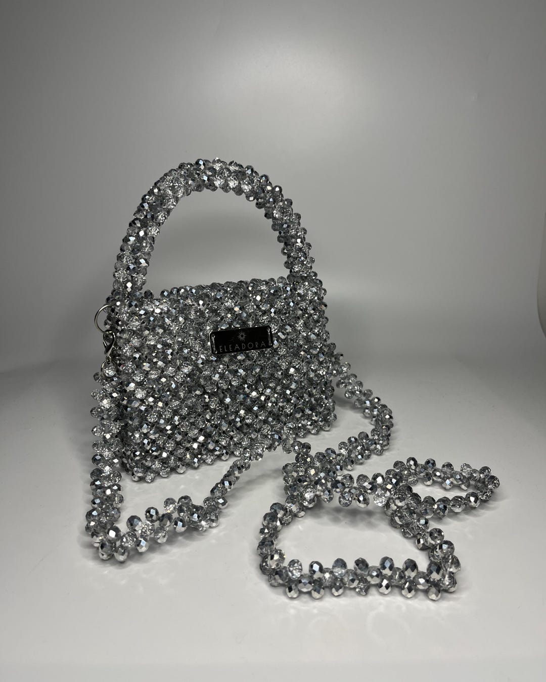 Crystal Bead Bag, Luxury Bead Bag, Crystal Bag, Handbags, Gift for Her ...