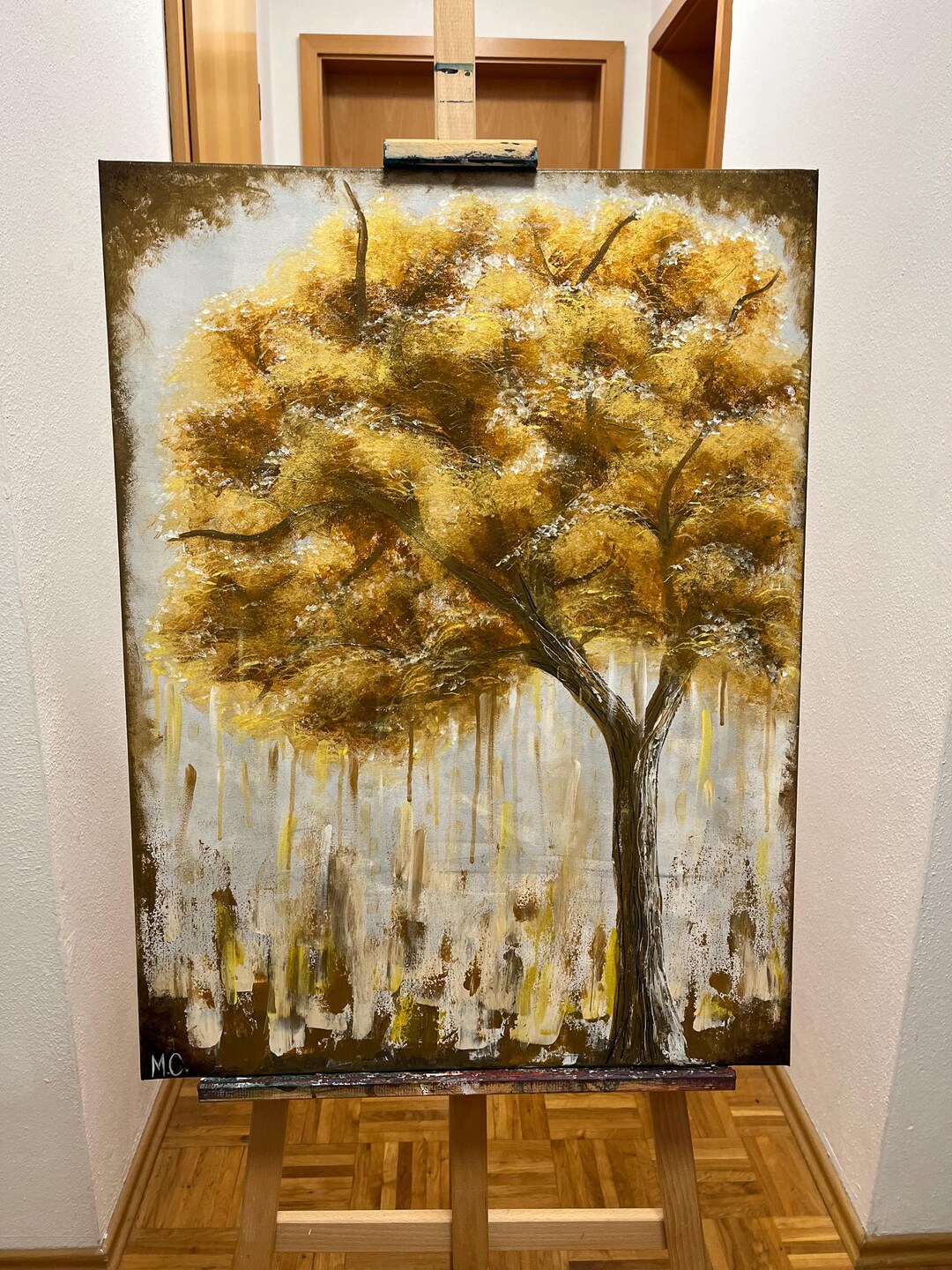 Original Painting of Laurelin the Valinors Tree - Etsy