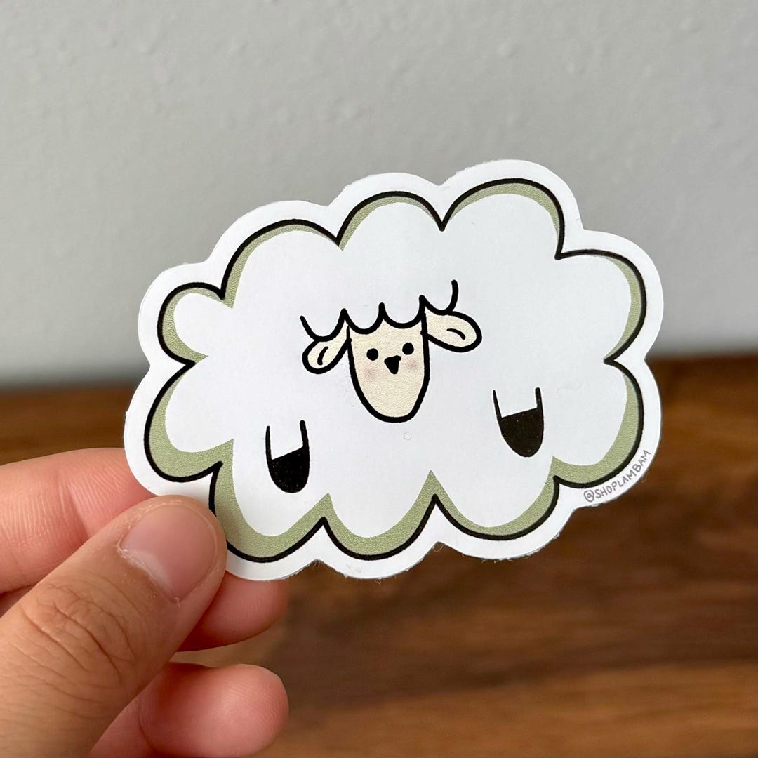 Lam Bam Logo | Sheep Lamb |waterproof Decals | Laptop, Water Bottle ...