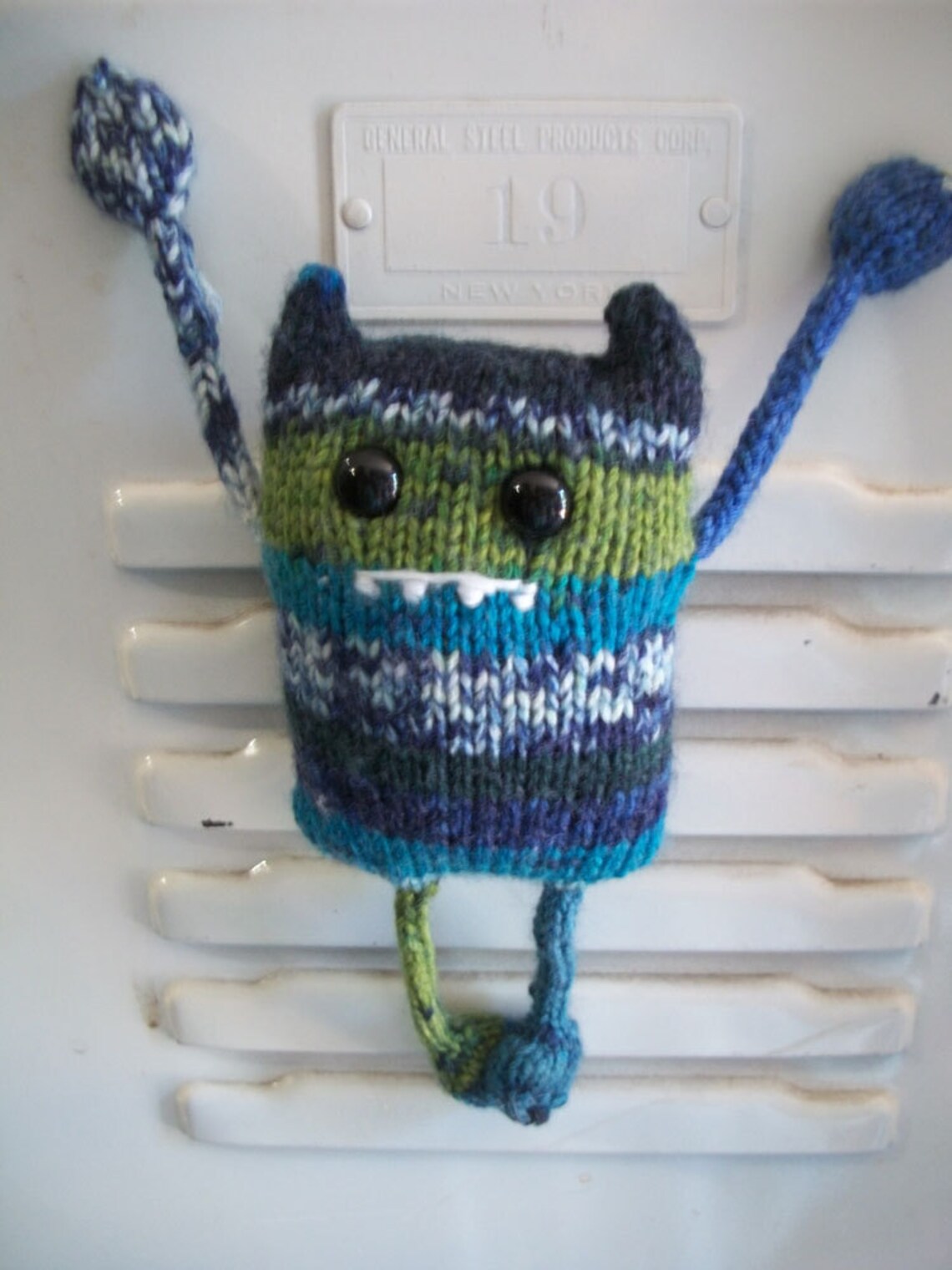 Locker Monster Knitt Pattern E-book - Etsy