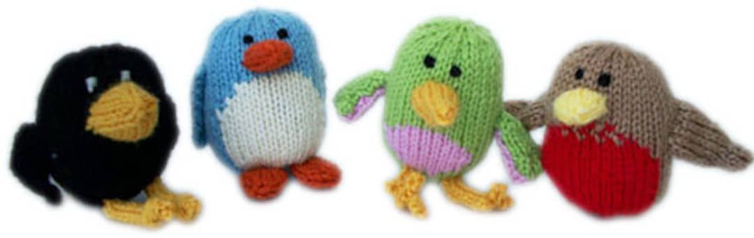 Squeaker Birds PDF Knitting Pattern - Etsy