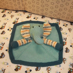 Baby Pears Blanket Buddy PDF Knitting Pattern - Etsy