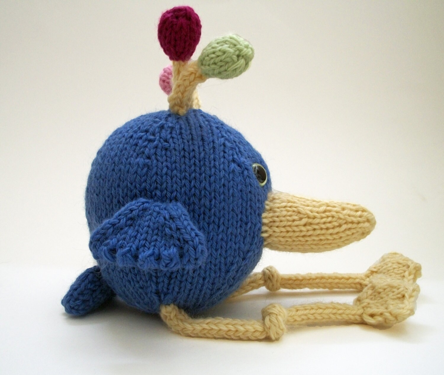 Bub the Bird - PDF Knitting Pattern - Etsy
