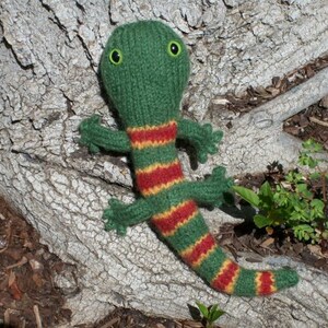 Zerd the Lizard PDF Knitting Pattern - Etsy