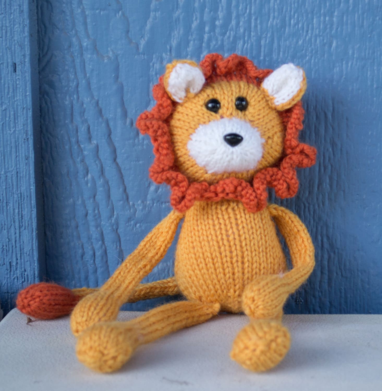 Courage the Lion **PDF Knitting Pattern - Etsy