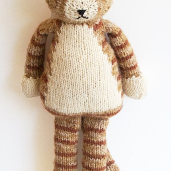 Cat Knitting Pattern - Etsy Australia