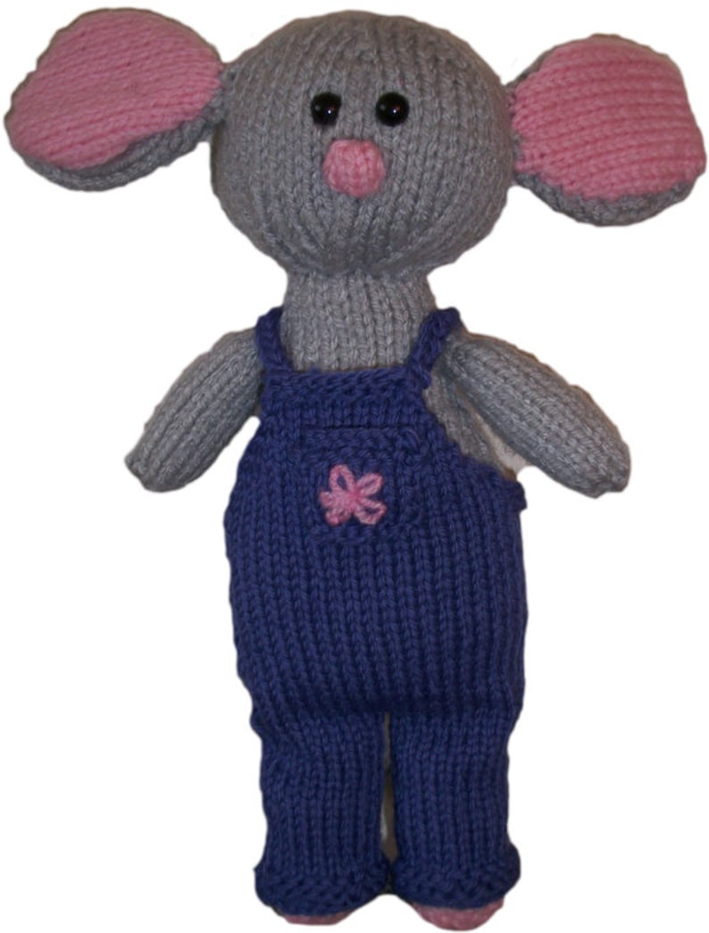 Mina Mouse PDF Knitting Pattern - Etsy