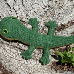 Zerd the Lizard PDF Knitting Pattern - Etsy
