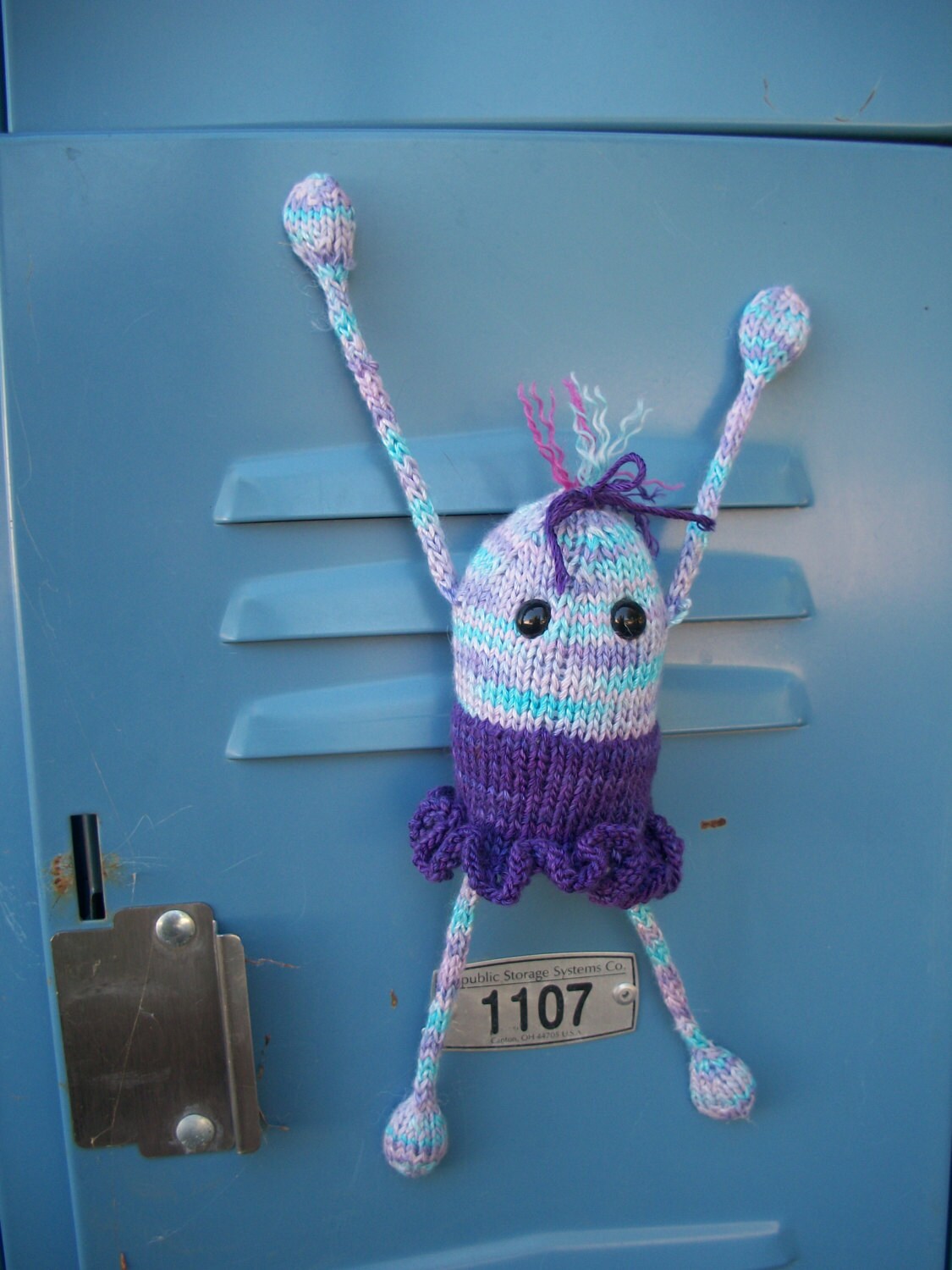 Locker Monster Knitt Pattern E-book - Etsy
