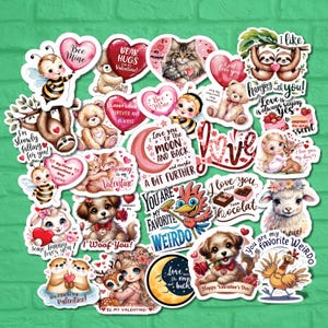 Valentine's Day Bee Mine Sticker Love Cute Bee Laptop Decal Scrapbook ...