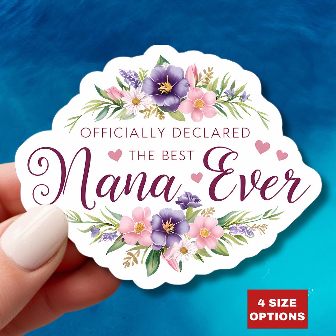 Officially the Best Nana Ever: Grandma Mother's Day or Birthday ...