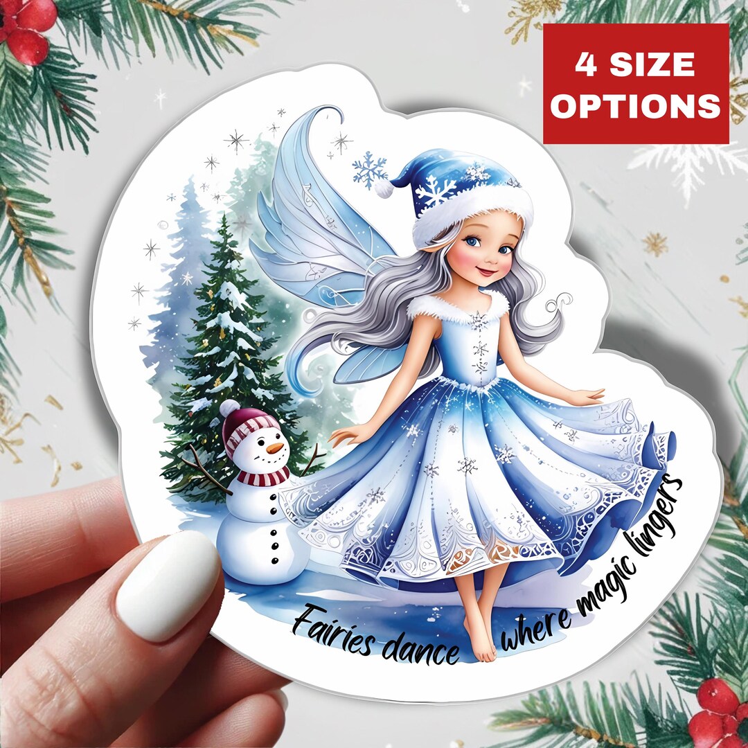 Ferries Dance Where Magic Lingers Kiss-cut Christmas Stickers Enchanted ...