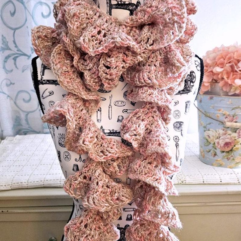 Ruffle Scarves - Etsy