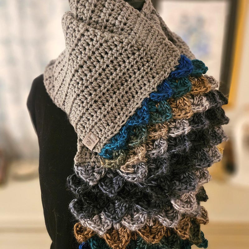 Dragon Scarf - Etsy