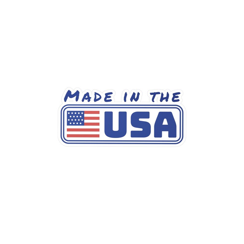 USA Made Kiss-cut Vinyl Decals, Car Stickers, American Decal, Patriotic ...