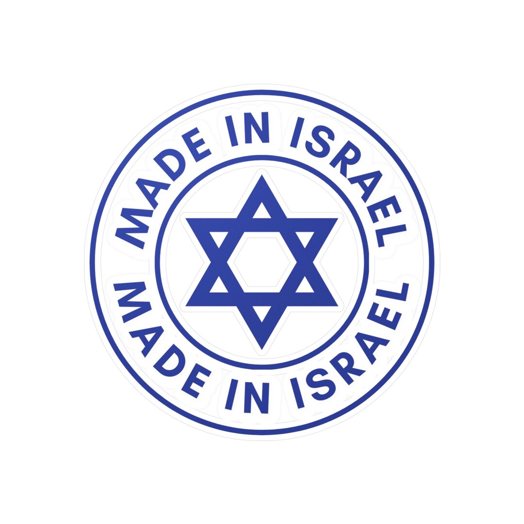 Jewish Pride Kiss-cut Vinyl Decals - Perfect for Car, Laptop, Water ...