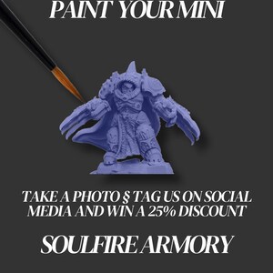 Hades Desolators – Heavy Weapon Trooper Miniature Kit for Grimdark ...