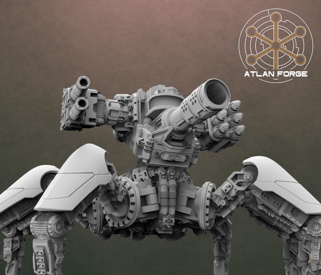 Arthropod Dreadnought | Wargame Miniature | | Si-fi Fantasy Wargaming RPG | Kit Bashing - Etsy