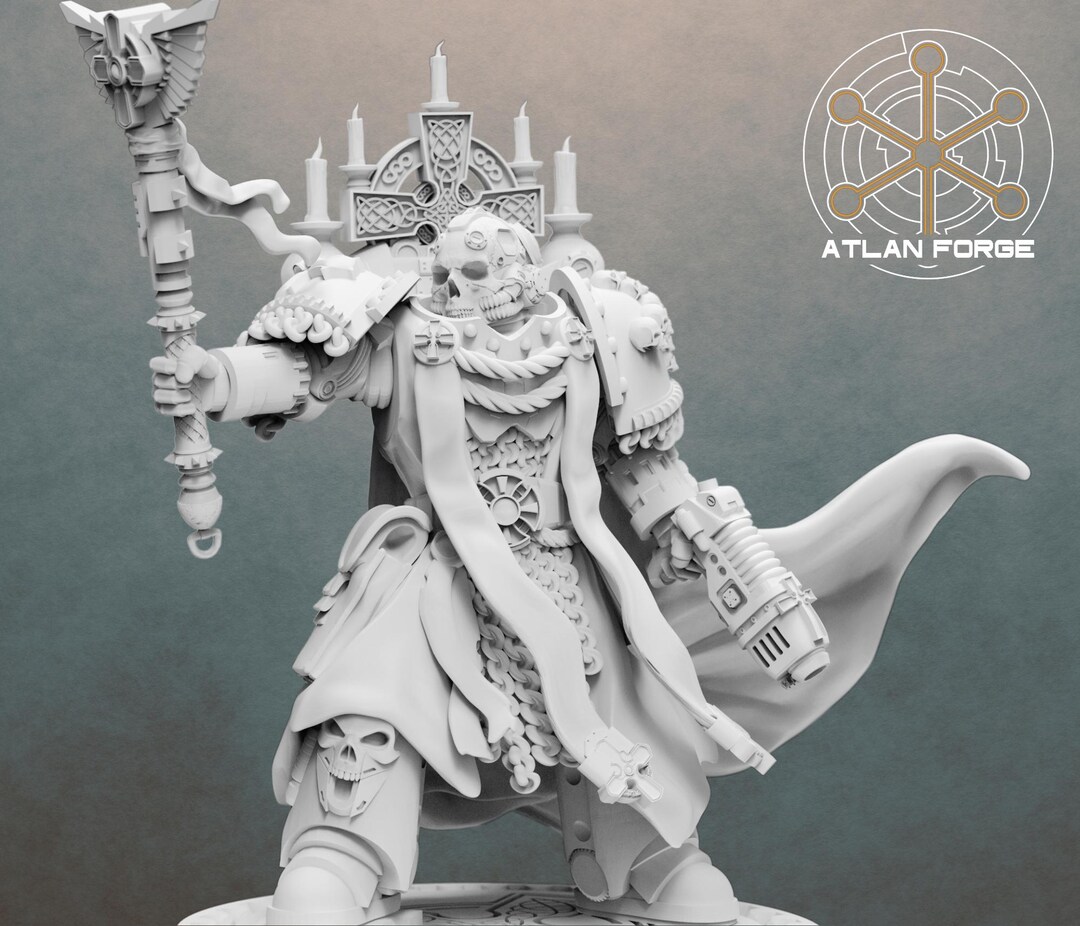 Templar Inquisitor | Wargame Miniature | Si-fi Fantasy Wargaming RPG ...