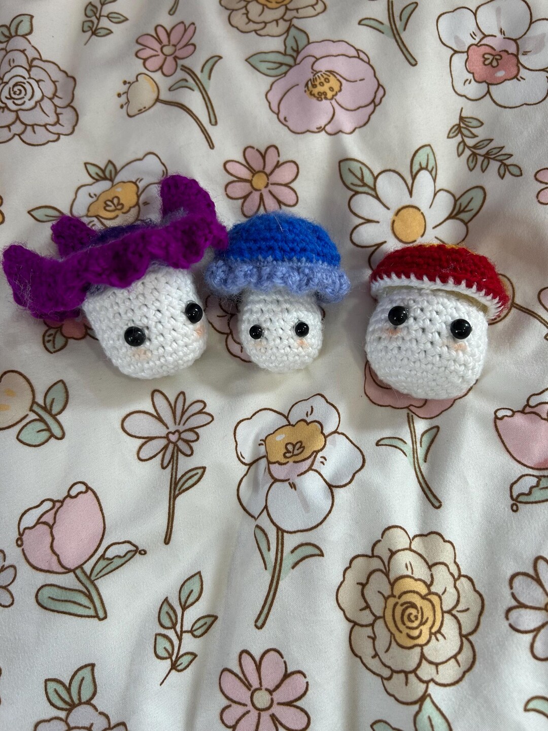 Handmade Amigurumi Mushling – Cute Crochet Mushroom Buddy – Mini ...