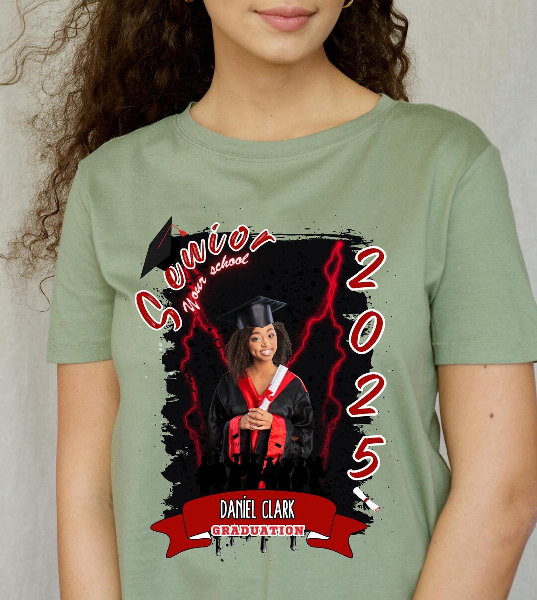 Personalized Graduation T-shirt,custom Homecoming & School Design ...