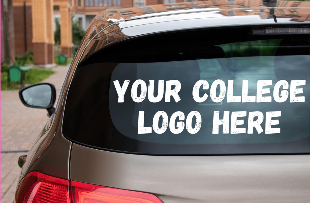 College Football Vinyl Stickers NCAA Team Logo Decals Custom College ...